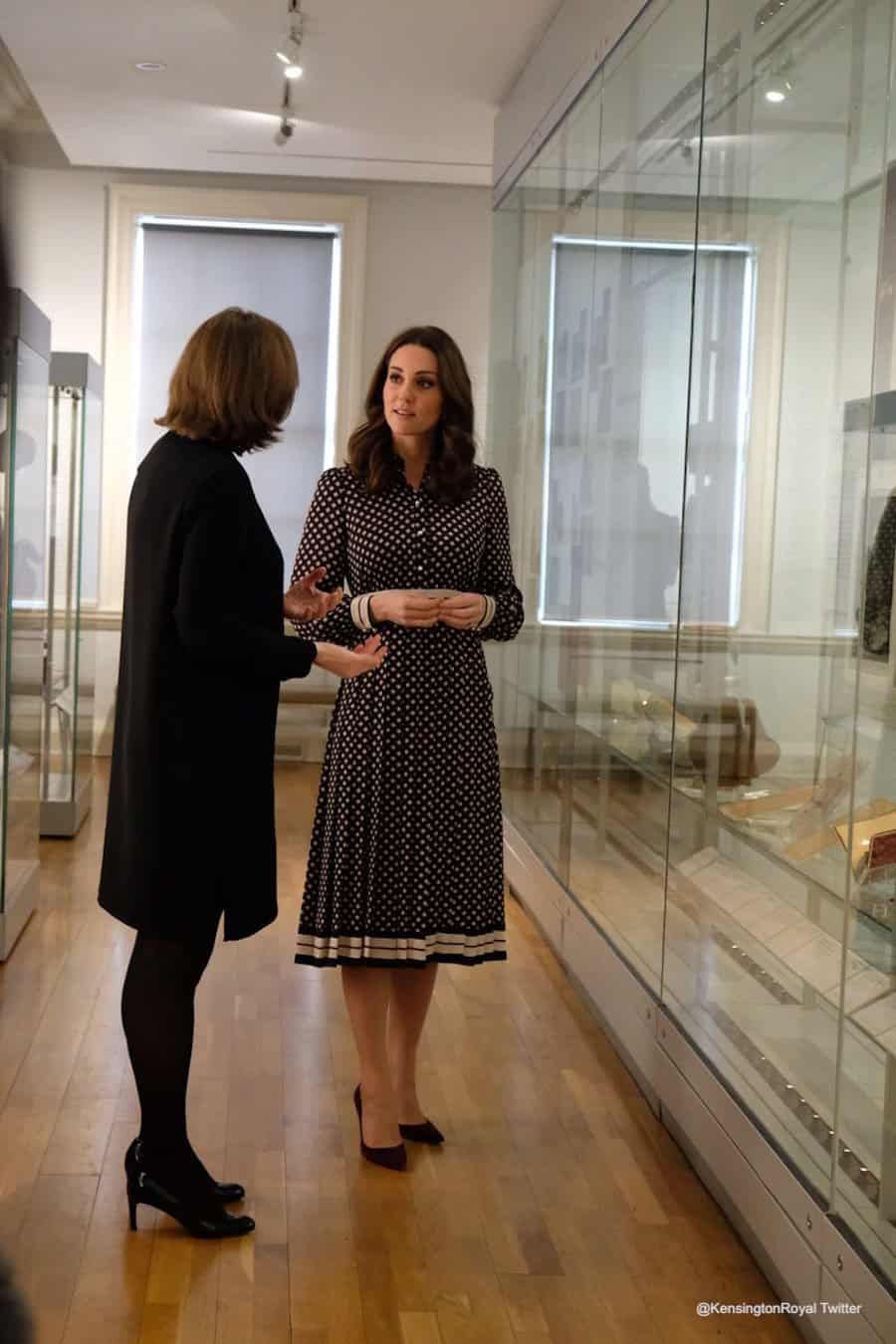 Kate Spade-Diamond Pleated Shirtdress-Kate Middleton - Dress Like A Duchess