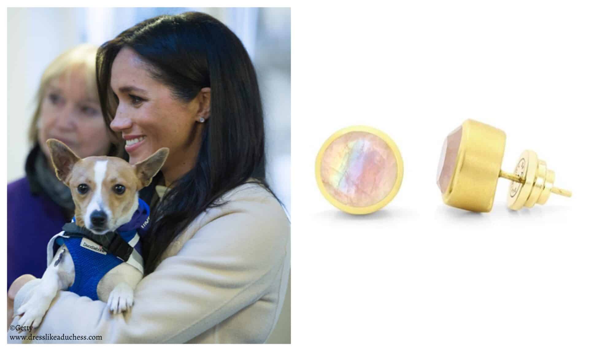 Meghan Markle in H&M Maternity Dress for a visit to the Mayhew - Dress ...