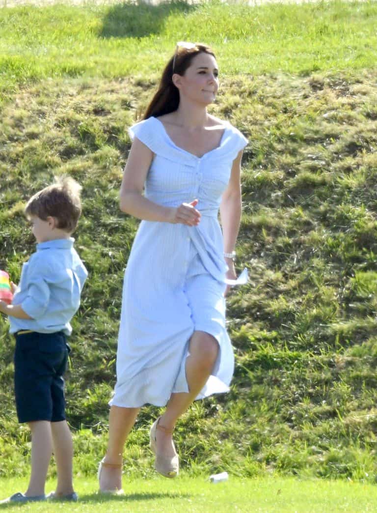 Zara Blue & White Striped Shirt Dress-Kate Middleton - Dress Like A Duchess