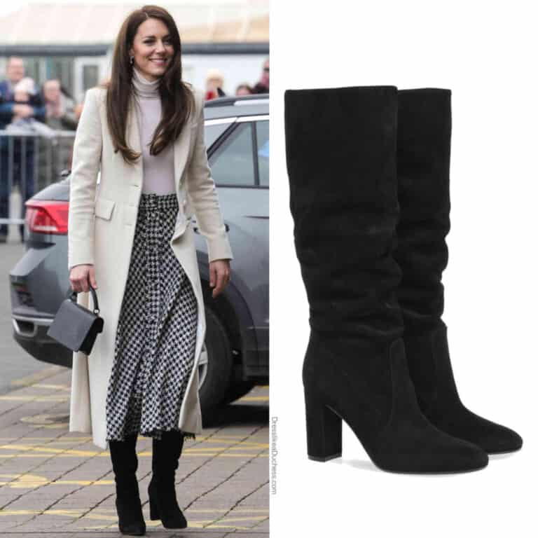 Kate Middleton's 15 Pairs of Stylish Knee High Boots - Dress Like A Duchess