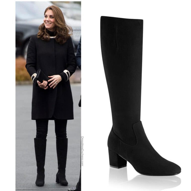 Kate Middleton's 15 Pairs of Stylish Knee High Boots - Dress Like A Duchess
