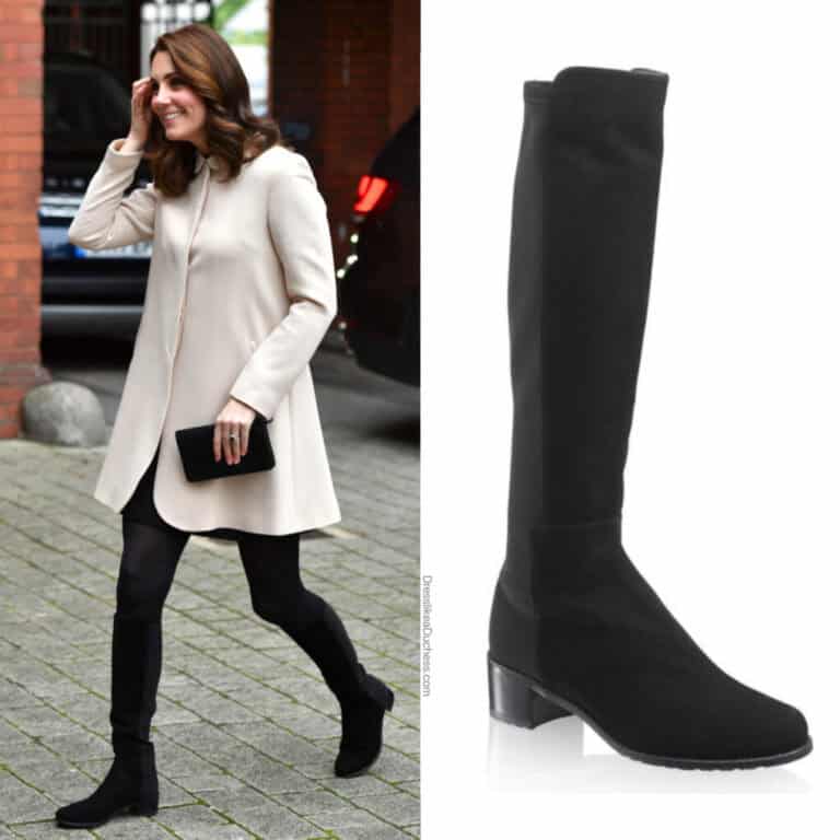 Kate Middleton's 15 Pairs of Stylish Knee High Boots - Dress Like A Duchess