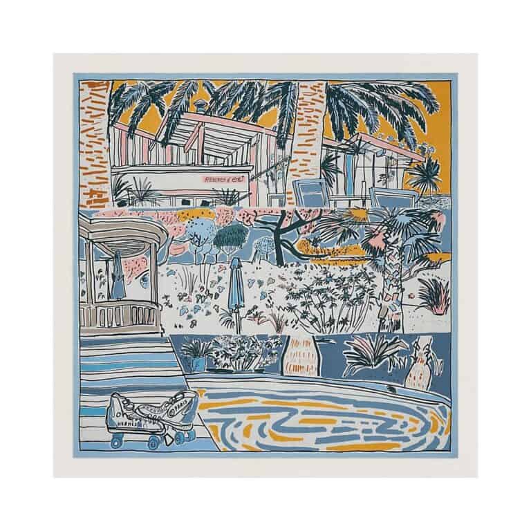 Meghan Markle Steps Out in Max Mara Coat and Hermes Scarf in Montecito ...