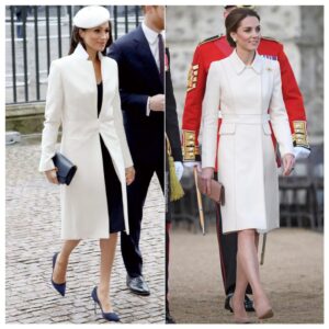 Kate Middleton Wears New Ralph Lauren Cream Dress in Leicester - Dress ...