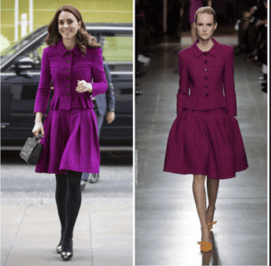 24 of Kate Middleton's Most Iconic Styles Seen on the Runway - Dress ...