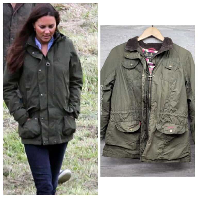 Updated: 7 of Kate Middleton's Best Barbour Coat Moments - Dress Like A ...