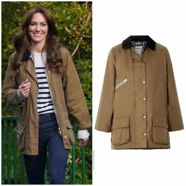 Updated: 7 of Kate Middleton's Best Barbour Coat Moments - Dress Like A ...