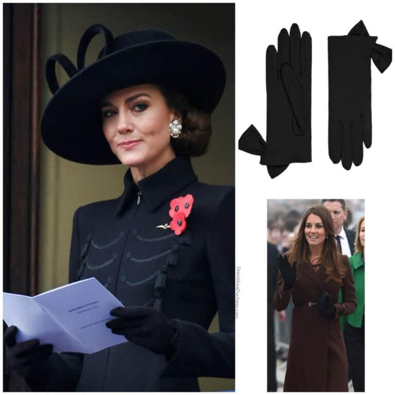 Kate Middleton in Catherine Walker for Remembrance Sunday - Dress Like ...