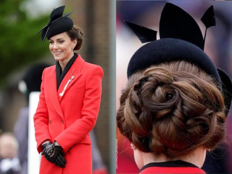 9 of Kate Middleton's Most Elegant Recent Updo Hairstyles - Dress Like ...