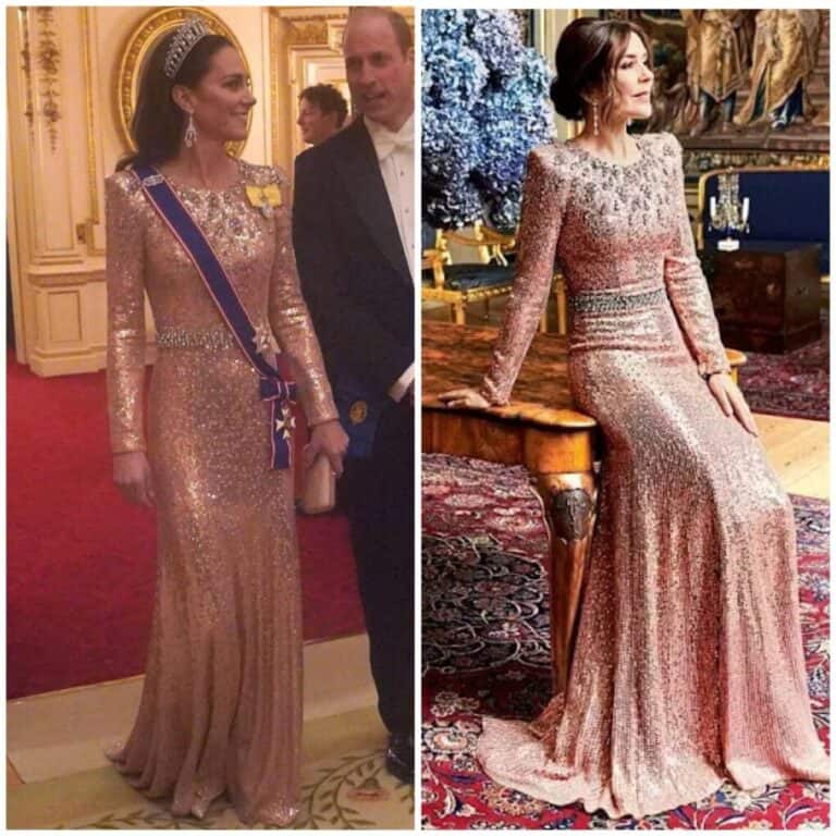 Kate Middleton is Radiant in Pink Packham Dress for Diplomatic ...