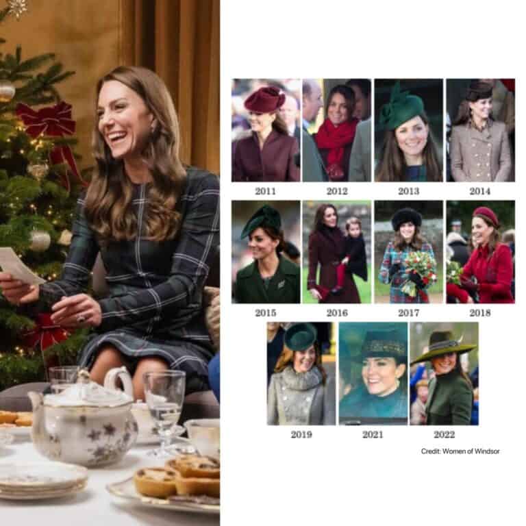 Kate Middleton's Best Christmas Day Fashion Moments - Dress Like A Duchess