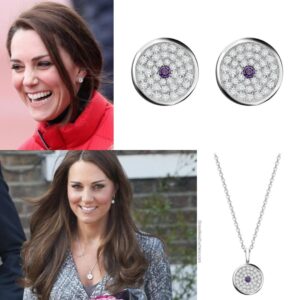 11 of Kate Middleton's Matching Necklace and Earring Sets - Dress Like ...