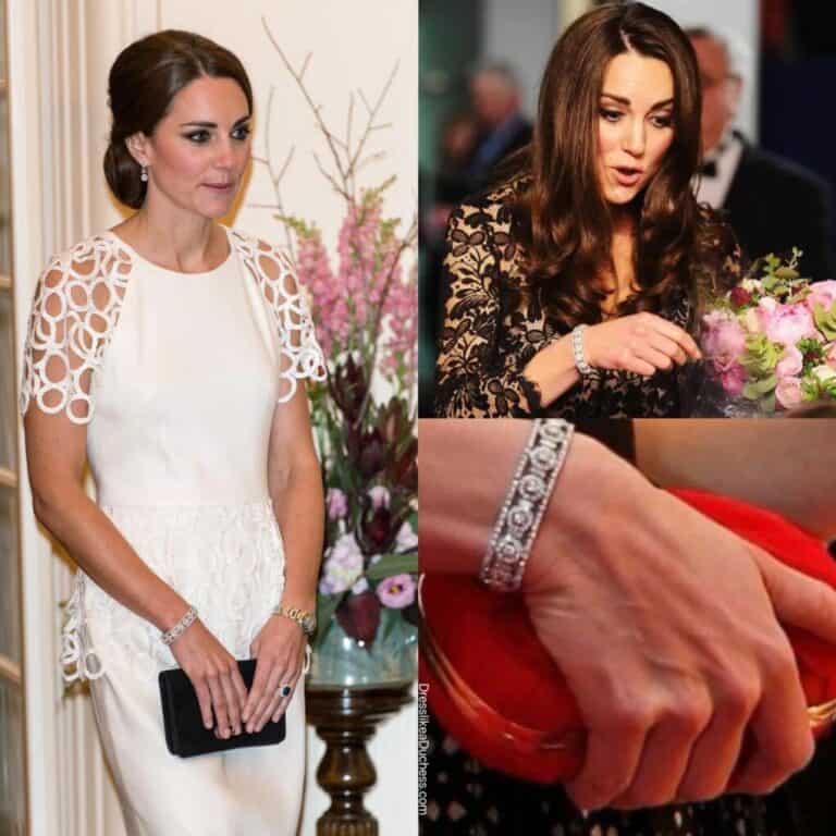 9 of Kate Middleton's Most Dazzling Diamond Bracelets - Dress Like A ...