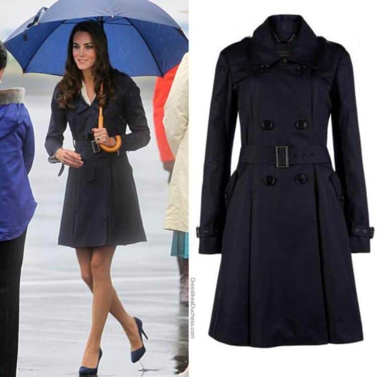 9 of Kate Middleton's Favorite Trench Coats - Dress Like A Duchess