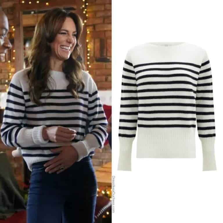 11 of Kate Middleton's Best Striped Shirt Moments - Dress Like A Duchess