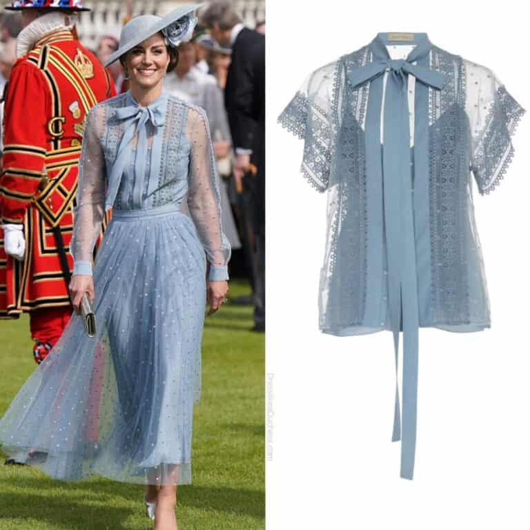 10 Reasons Why Kate Middleton Can't Resist a Bow Blouse - Dress Like A ...