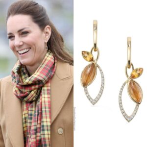 7 Pairs of Kate Middleton's Favorite Floral Earrings - Dress Like A Duchess