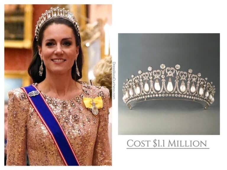 5 of Kate Middleton's Dazzling Tiaras Ranked by Cost - Dress Like A Duchess