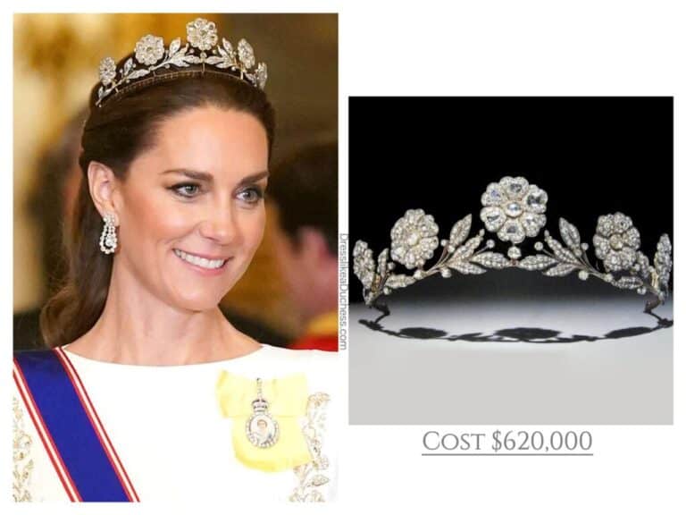 5 of Kate Middleton's Dazzling Tiaras Ranked by Cost - Dress Like A Duchess