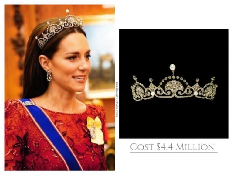 5 of Kate Middleton's Dazzling Tiaras Ranked by Cost - Dress Like A Duchess