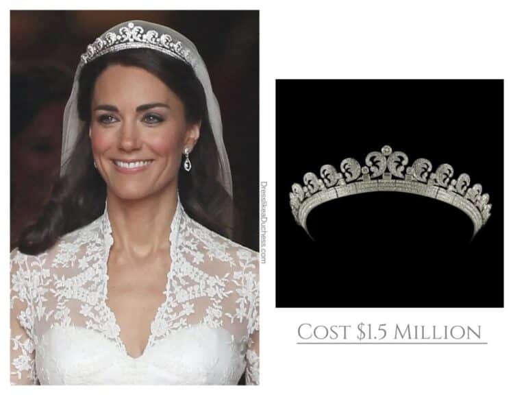 5 of Kate Middleton's Dazzling Tiaras Ranked by Cost - Dress Like A Duchess