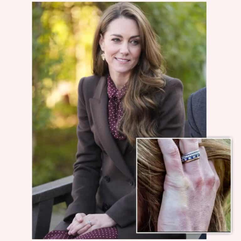 All the Details on Kate Middleton's New Eternity Ring Stack - Dress ...