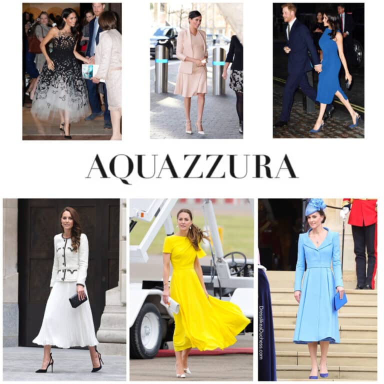 9 of Kate Middleton and Meghan Markle's Favorite Fashion Brands - Dress ...