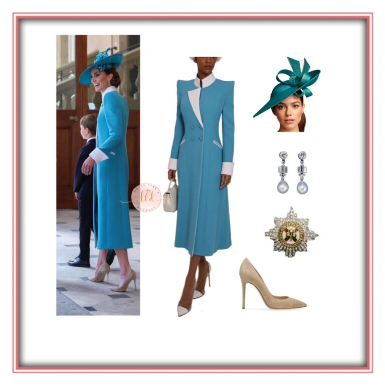 Kate Middleton Dazzles at Trooping the Color in Catherine Walker ...