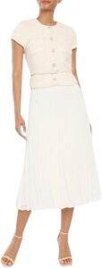 Kate Middleton Wears Cream Self-Portrait Dress for Wimbledon - Dress ...