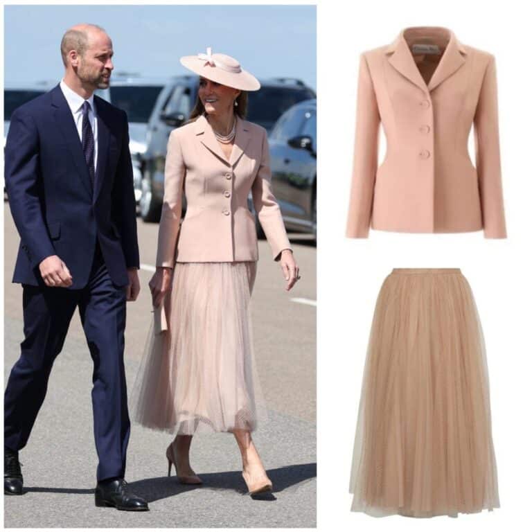 Kate Middleton Makes Dior Debut for French State Visit - Dress Like A ...