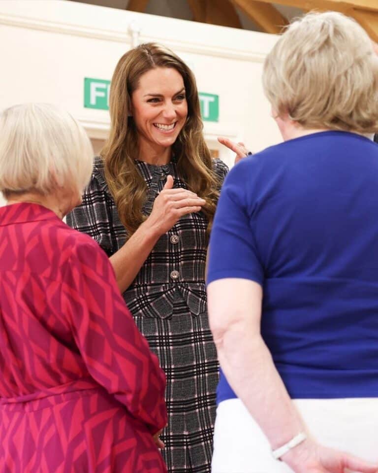 Kate Middleton Wears Alessandra Rich to Visit Women's Institute - Dress ...