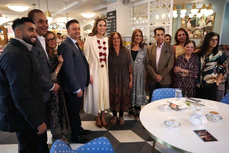 Kate Middleton Wears New Ralph Lauren Cream Dress in Leicester - Dress ...