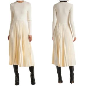 Kate Middleton Wears New Ralph Lauren Cream Dress in Leicester - Dress ...