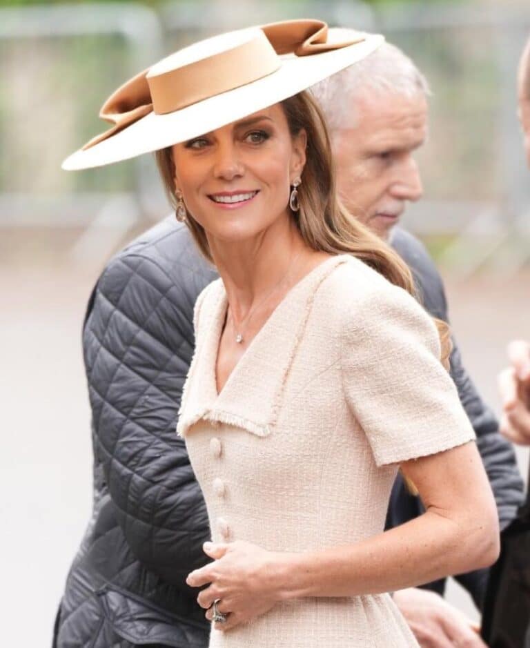 Kate Middleton Wears Roland Mouret Dress for Family Wedding - Dress ...